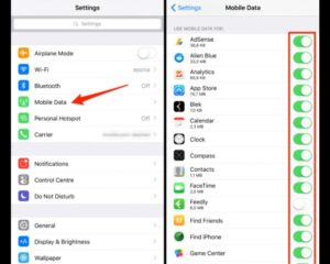 15 solutions to fix my cellular data not working on IOS & Android
