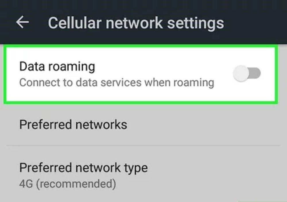 Optimizing Data Use: What is Data Roaming on Android? - Airvoicewireless