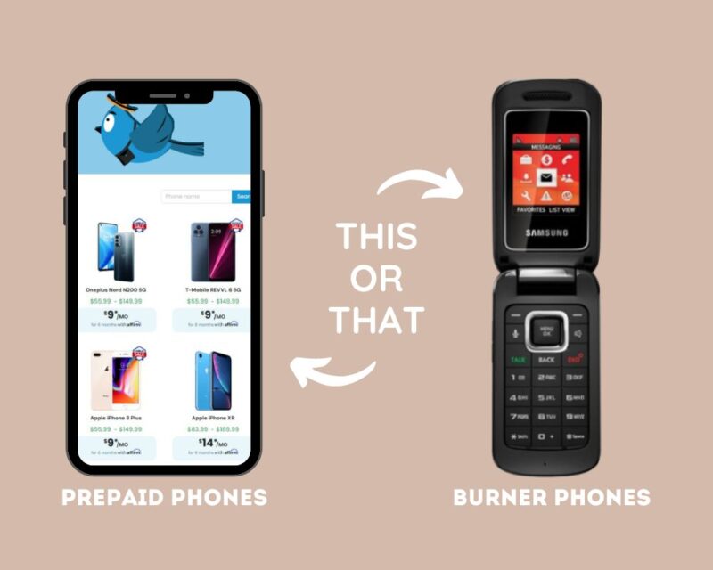 Choosing a Phone: Burner Cell vs Prepaid Cell Differences ...