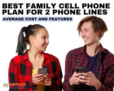 Family Cell Plan for 2 Phone Lines: Average Cost and Features