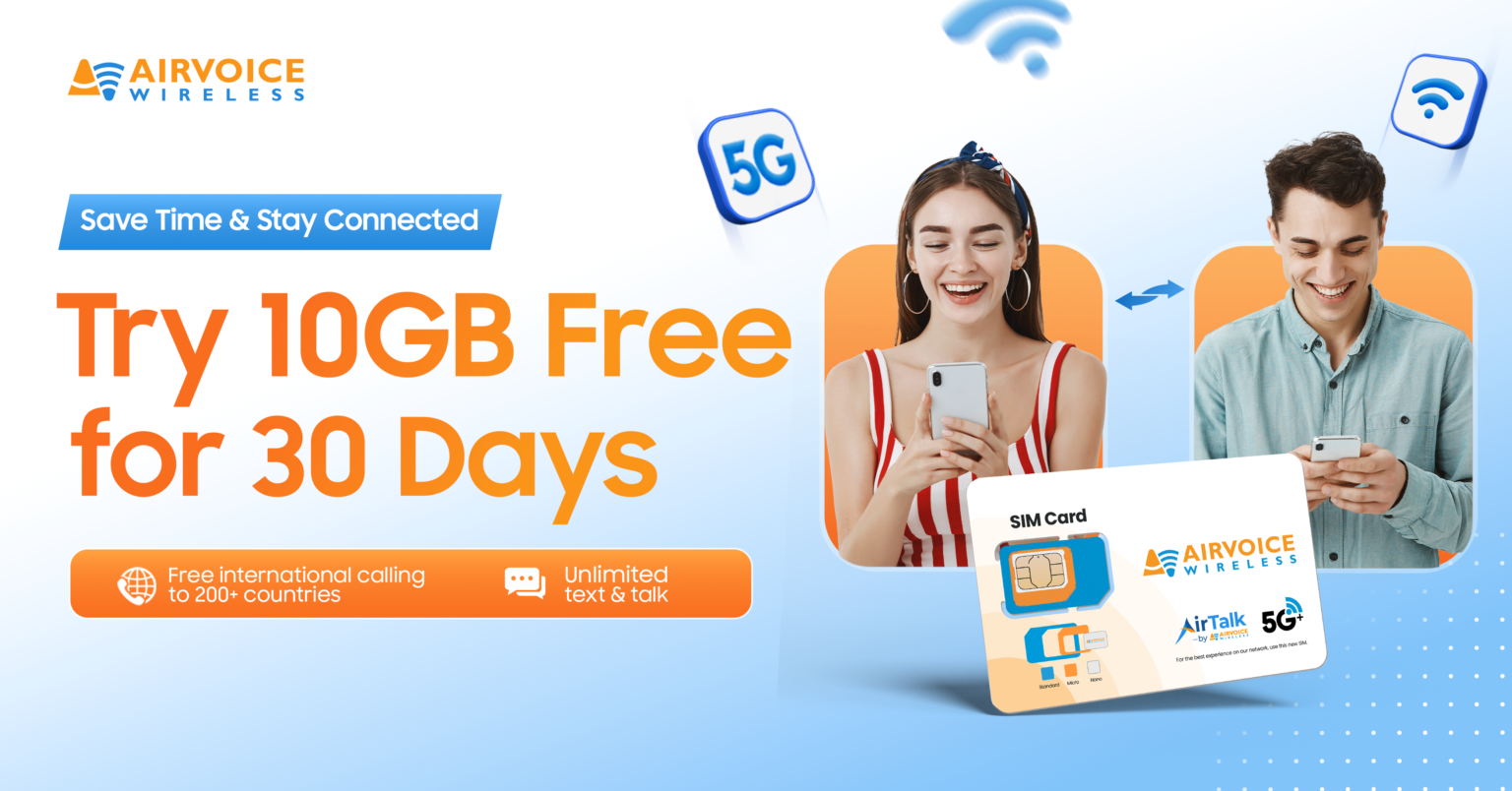 AirVoice Wireless Free Trial: Unlimited Connectivity With Free Data